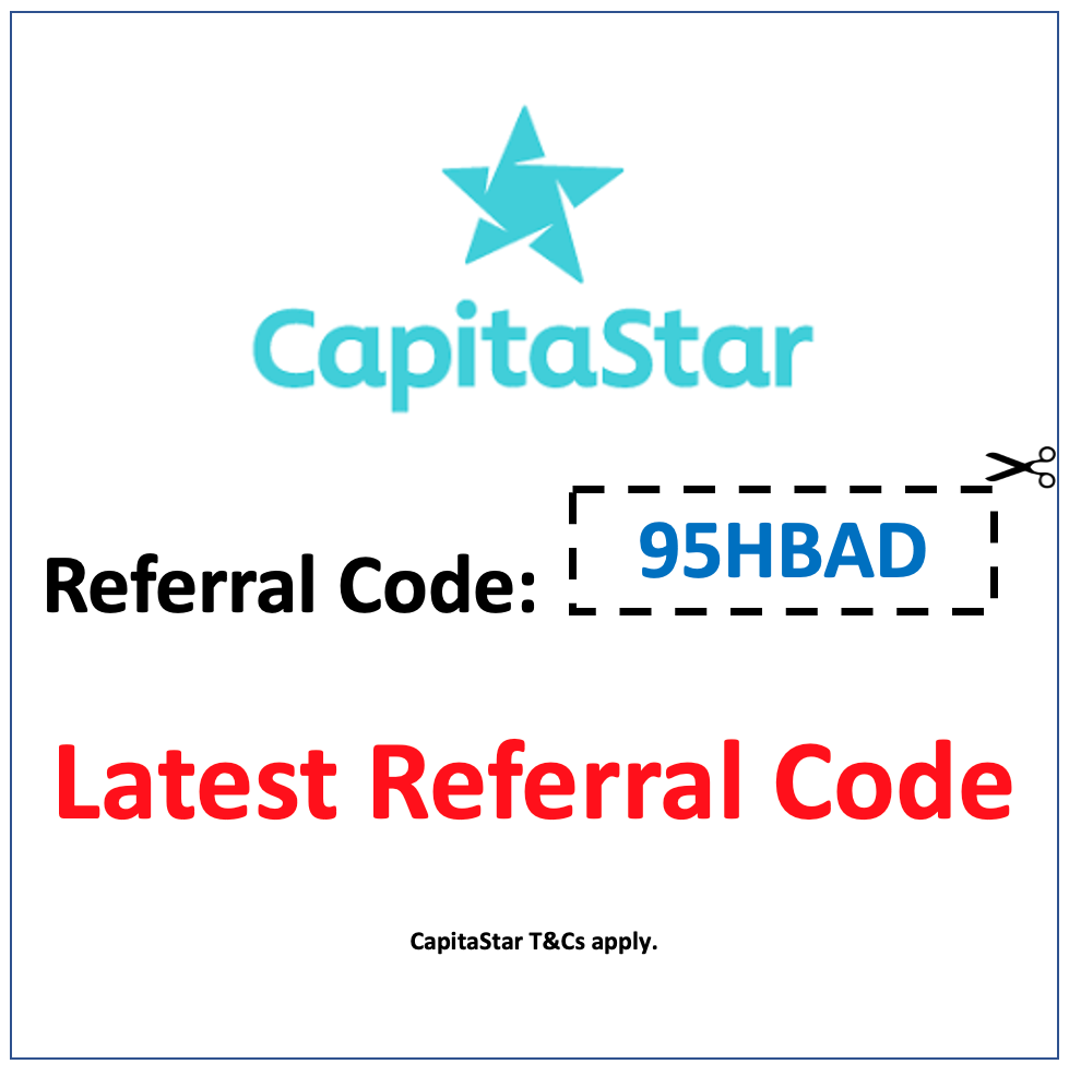 CapitaStar Referral Promo Code: 95HBAD