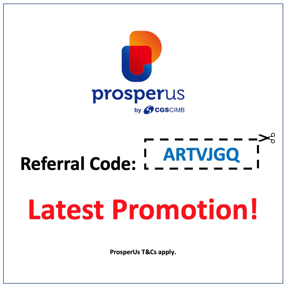 ProsperUs Referral Code: ARTVJGQ ($88 Bonus)