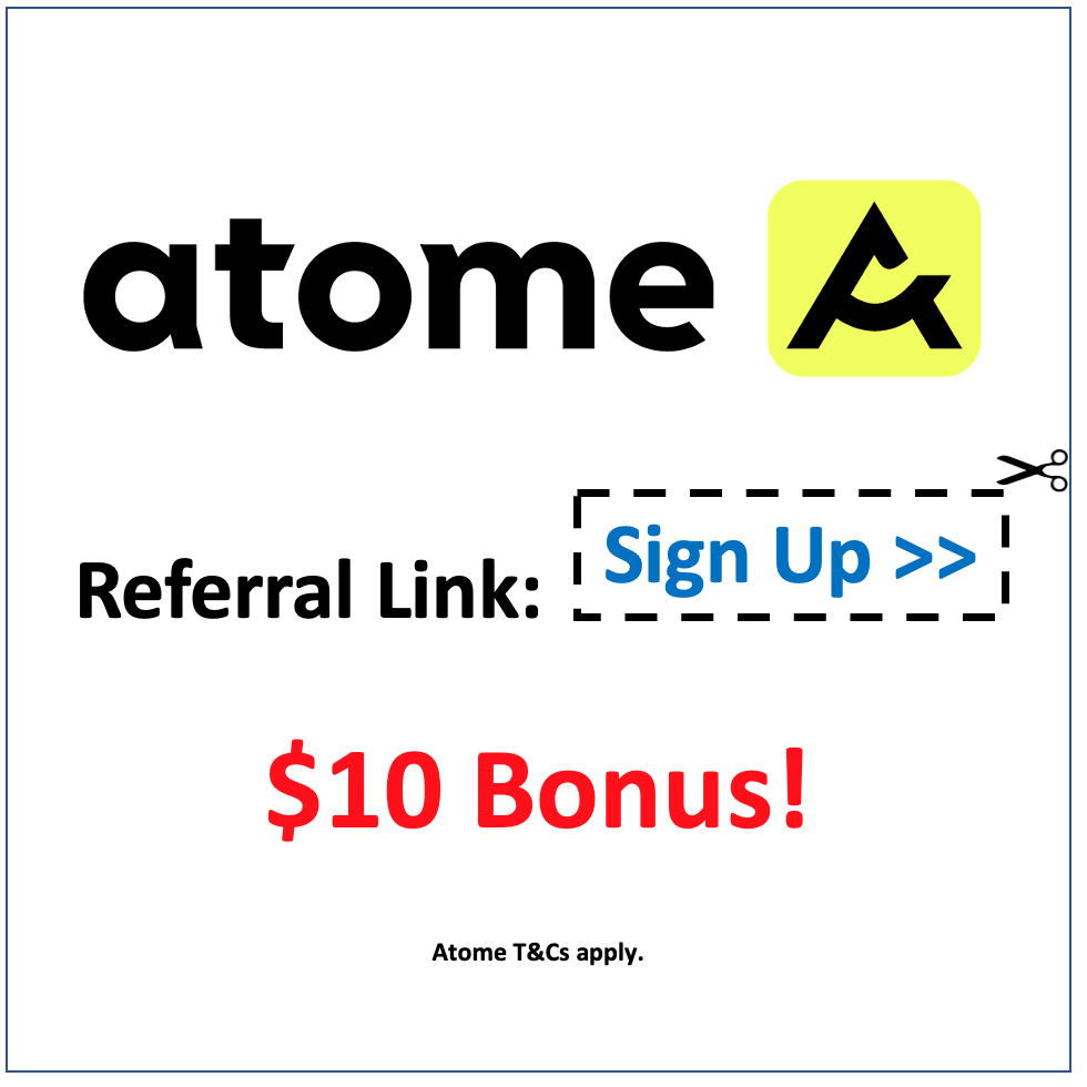Latest Atome Referral Promo 2024 ($10 Off)