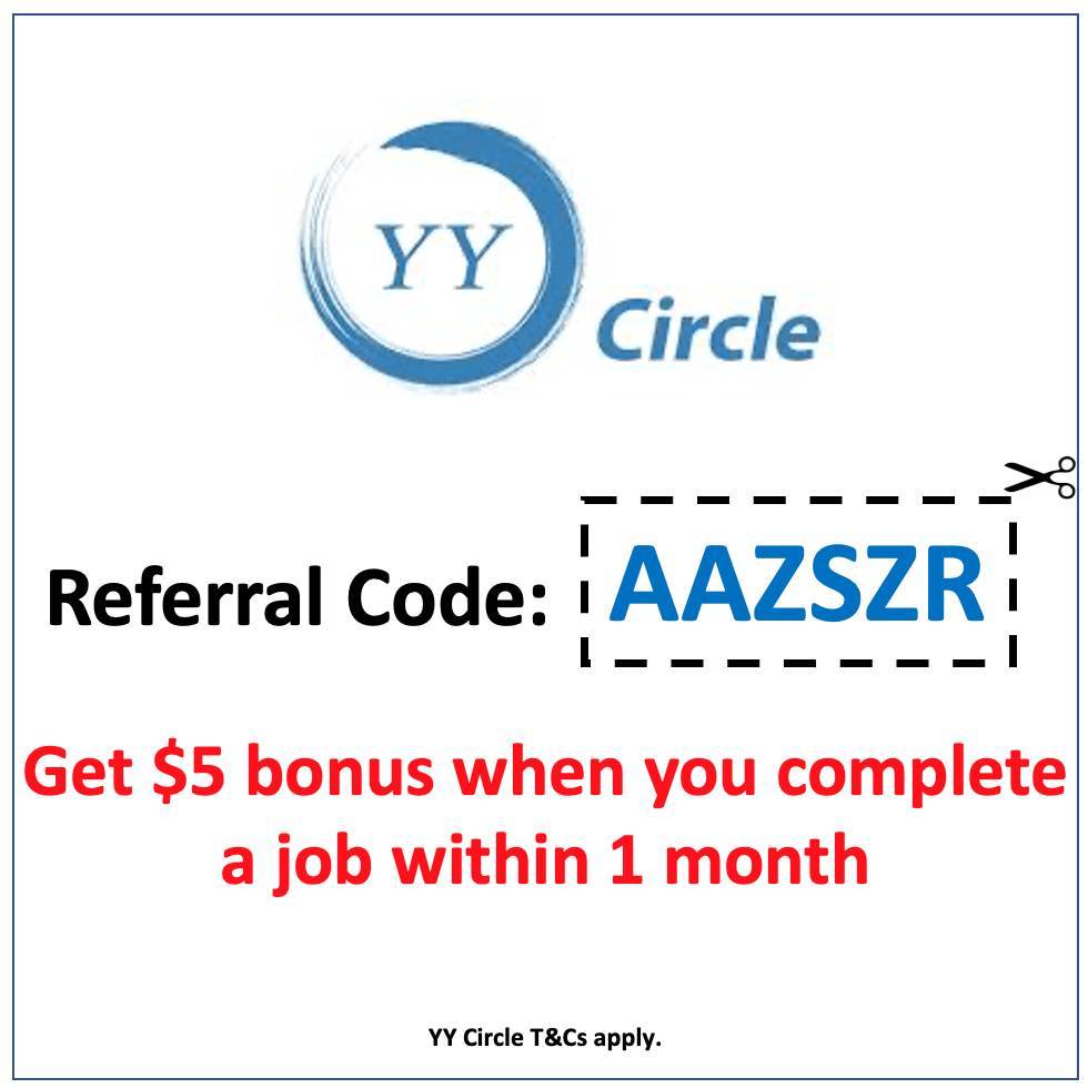 YY Circle Referral Promo Code: AAZSZR ($5 Bonus)