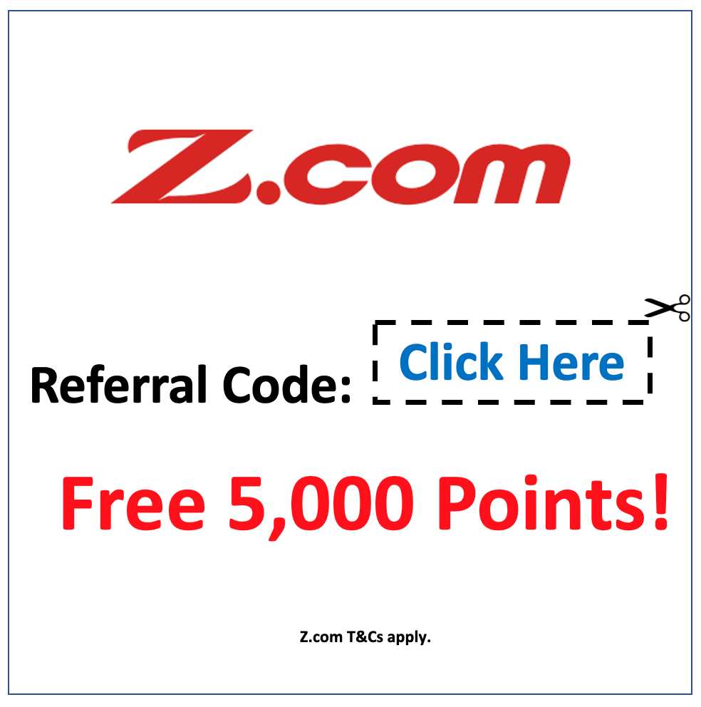 Z.com Research Referral Promo Code (Free 5000 Points Bonus)