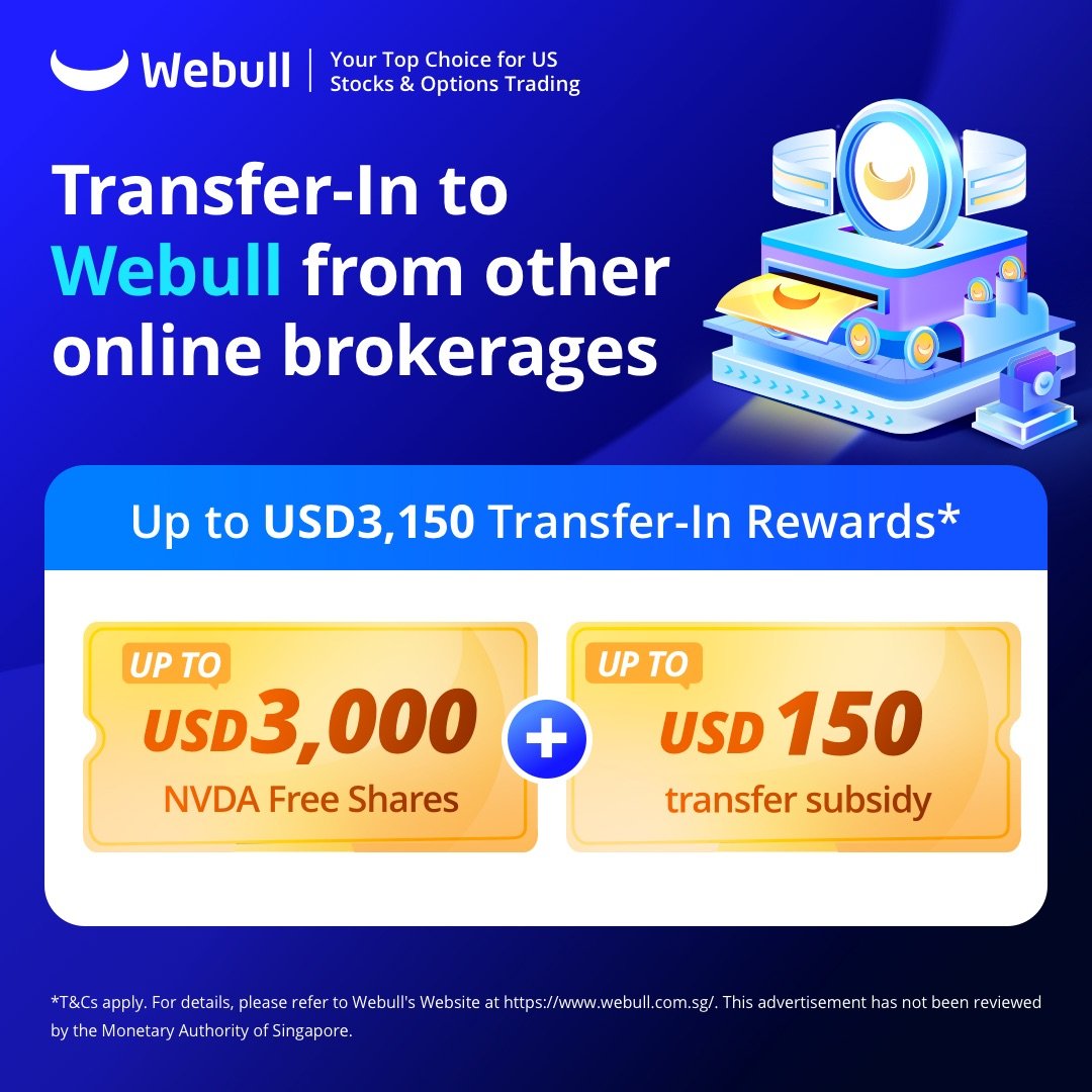 Webull Referral Promotion (Mar 2024): Up to $5,000 free bonus