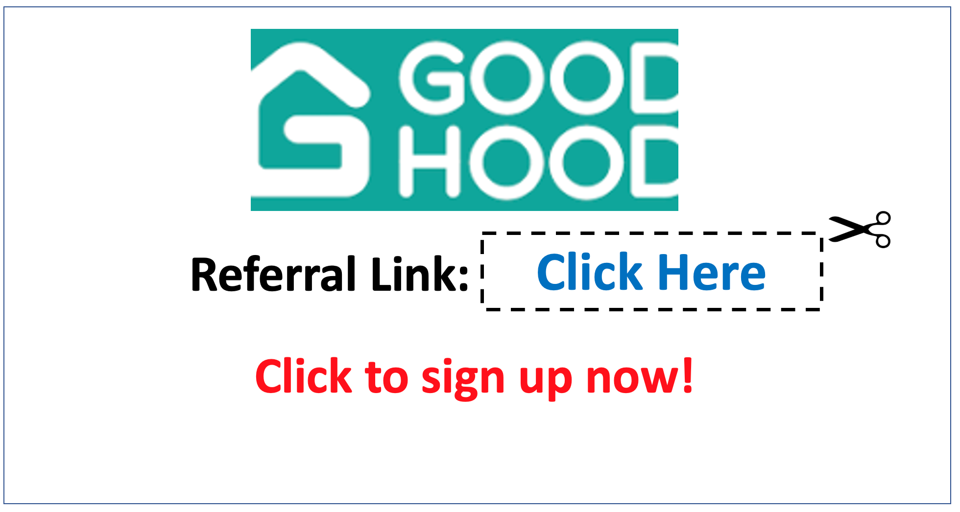 GoodHood Referral Code